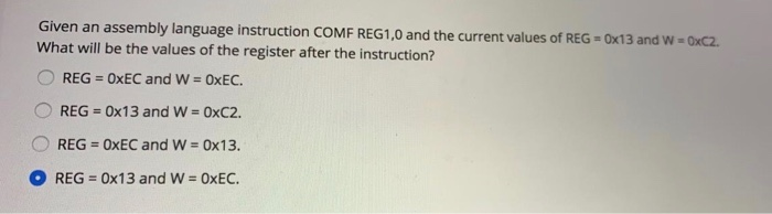 Solved Your Are Given The Following Pic Microcontroller Code 