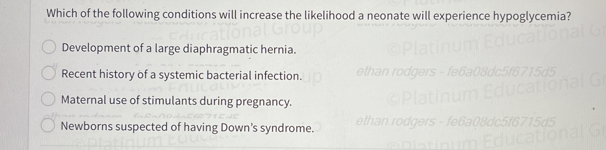 Solved Which of the following conditions will increase the | Chegg.com