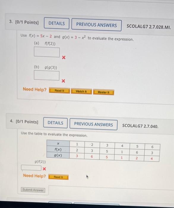 Solved 3. [0/1 Points) DETAILS PREVIOUS ANSWERS SCOLALG7 | Chegg.com