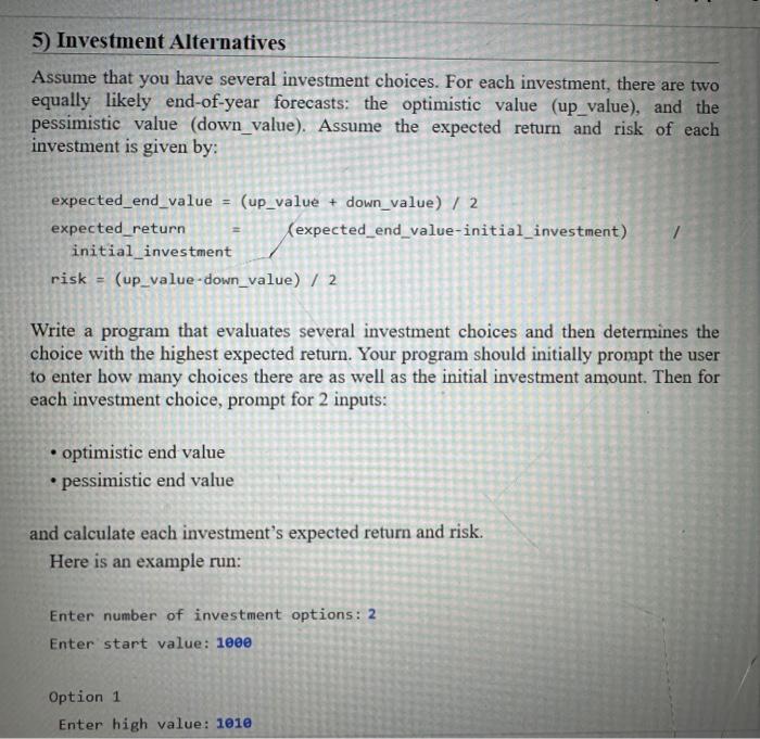 Solved Please write code for these 3 programs in Python and | Chegg.com