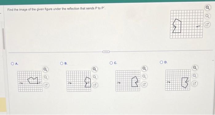 Solved Find the image of the given figure under the | Chegg.com