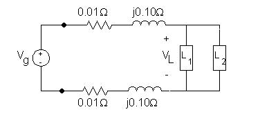 Solved The two loads shown in the circuit can be described | Chegg.com