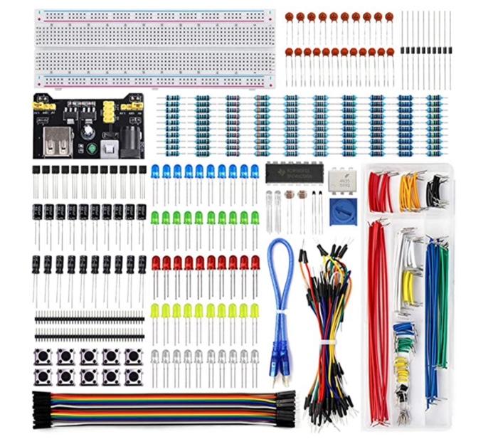 Please build this circuit on figure 3 using these | Chegg.com