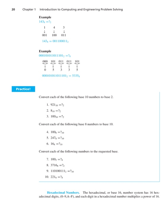 Solved 20 Chapter 1 Introduction to Computing and | Chegg.com