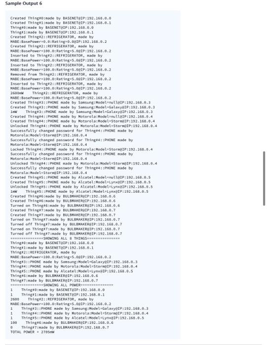 Solved The expect input and output is attached. Please | Chegg.com