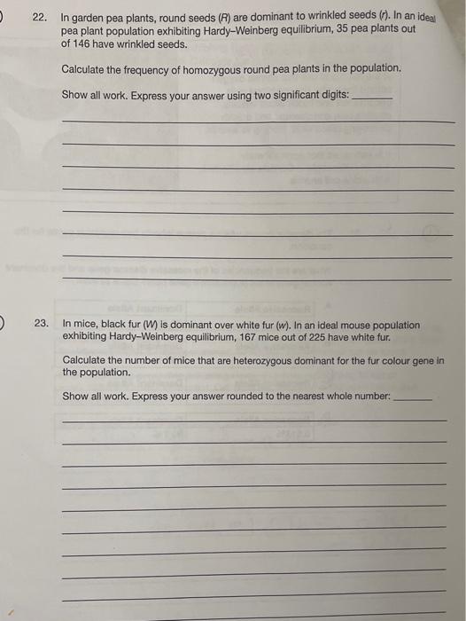 Solved Please answer with a typed out question as I have | Chegg.com