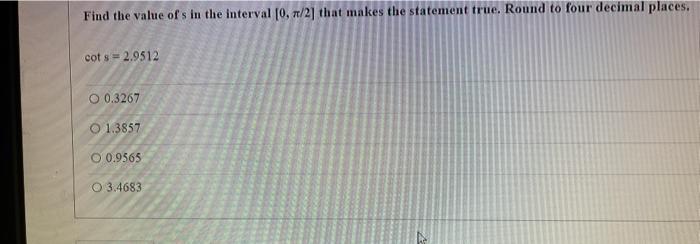 Solved Match the function with its graph. 1) y=−cscx 2) | Chegg.com