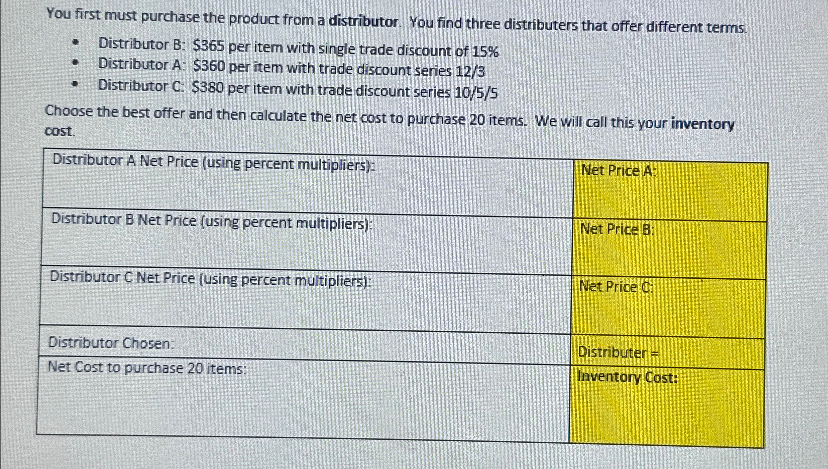 Solved You first must purchase the product from a | Chegg.com