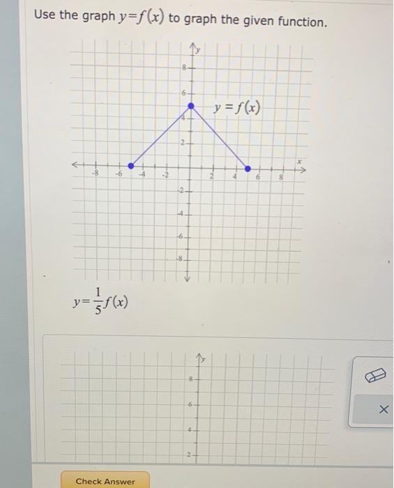 Solved Use the graph y=f(x) to graph the given function. | Chegg.com Solved Use the graph y=f(x) to graph the given function. | Chegg.com