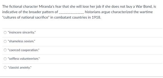 Solved Historians argue that the "Modern Era" and the "Era | Chegg.com
