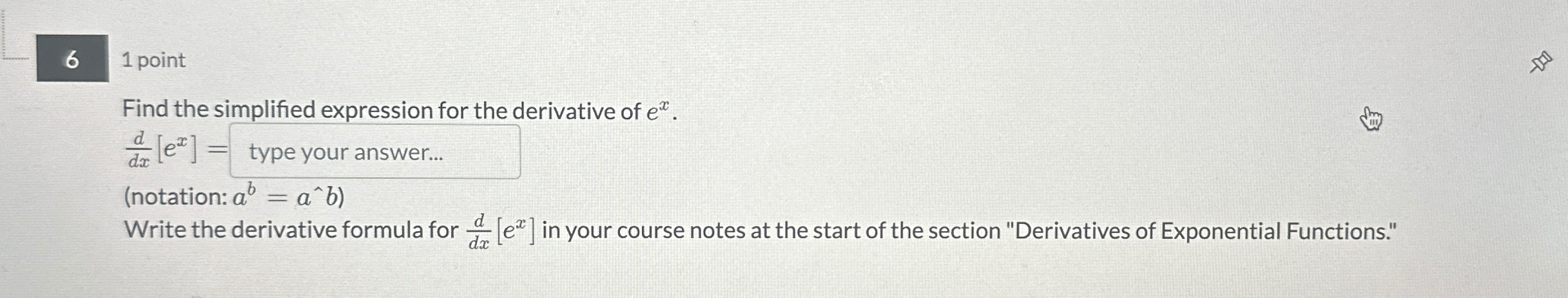 Solved 61 ﻿pointFind the simplified expression for the | Chegg.com