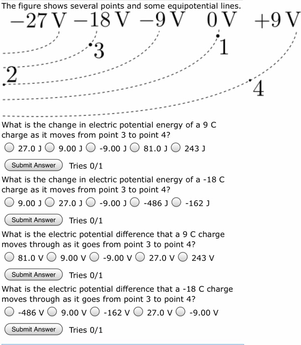 Solved The figure shows several points and some | Chegg.com