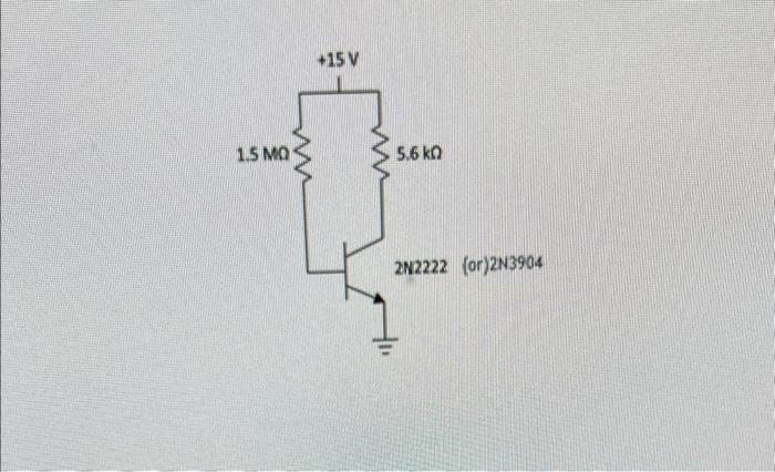 Solved solve for Ib Ic and Vce for the following transistor | Chegg.com