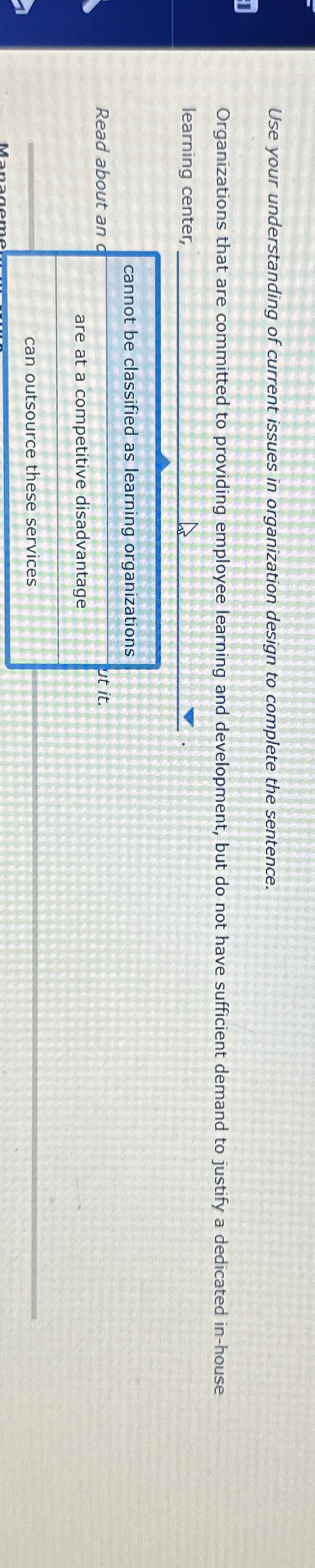 Solved Use your understanding of current issues in | Chegg.com