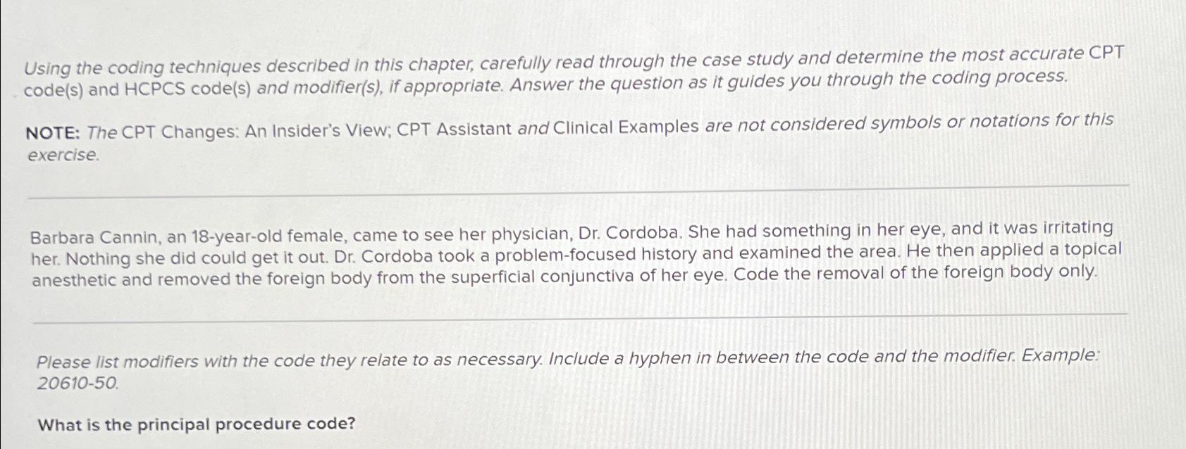 Solved Using the coding techniques described in this | Chegg.com