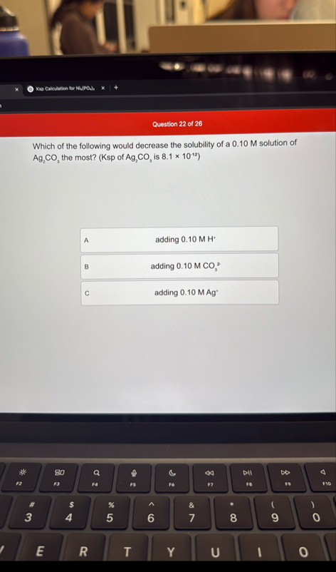Solved Question 22 ﻿of 26Which of the following would | Chegg.com