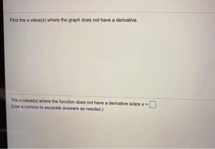 Solved d- s -10-8-6. 4 4 68 10 As 16) Find the x-value(s) | Chegg.com