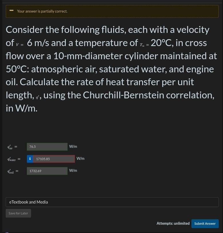 Solved Consider the following fluids, each with a velocity | Chegg.com