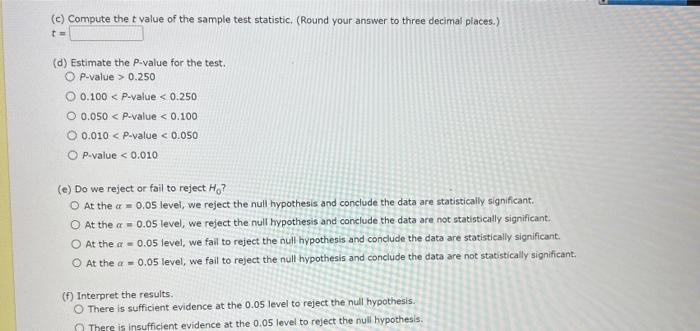 Solved random sample of 25 values is drawn from a | Chegg.com