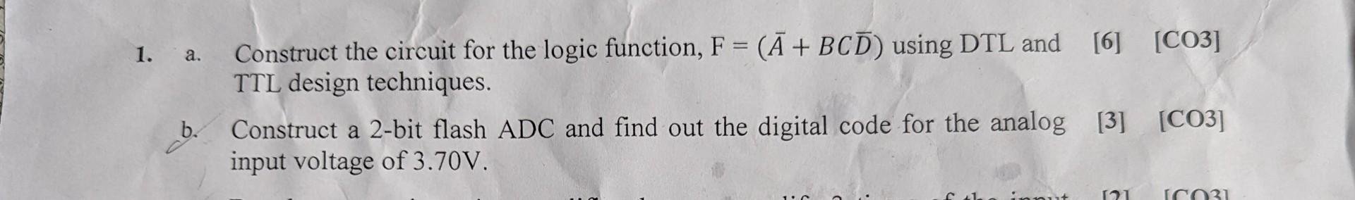 Solved please draw properly in a paper(by hand) I need to | Chegg.com