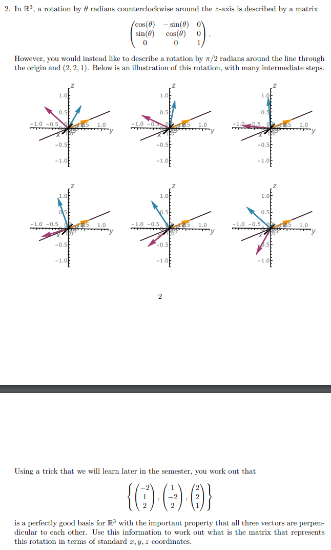 Solved Use Change of Basis formula: U*L*U^-1 ﻿where U is the | Chegg.com