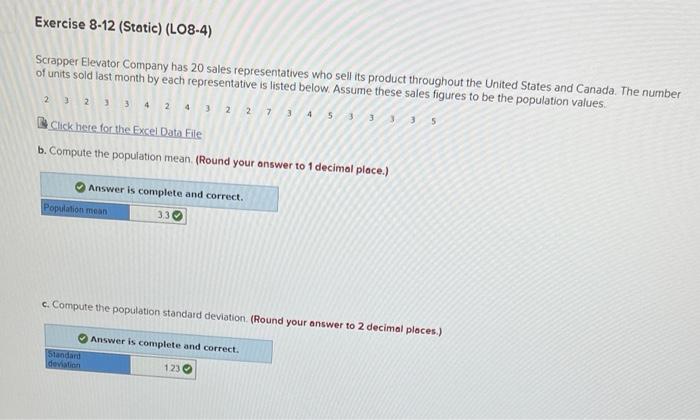 Solved Scrapper Elevator Company has 20 sales | Chegg.com