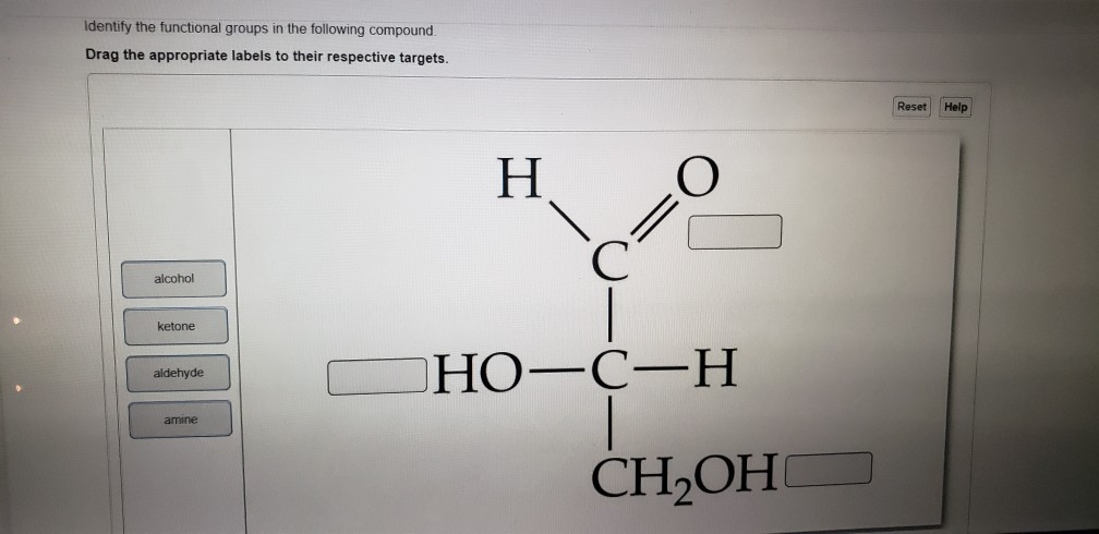 Solved Identify the functional groups in the following | Chegg.com