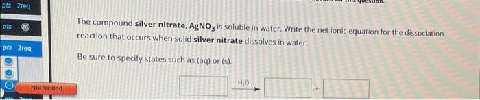 Solved The compound barium sulfide, BaS is soluble in water. | Chegg.com
