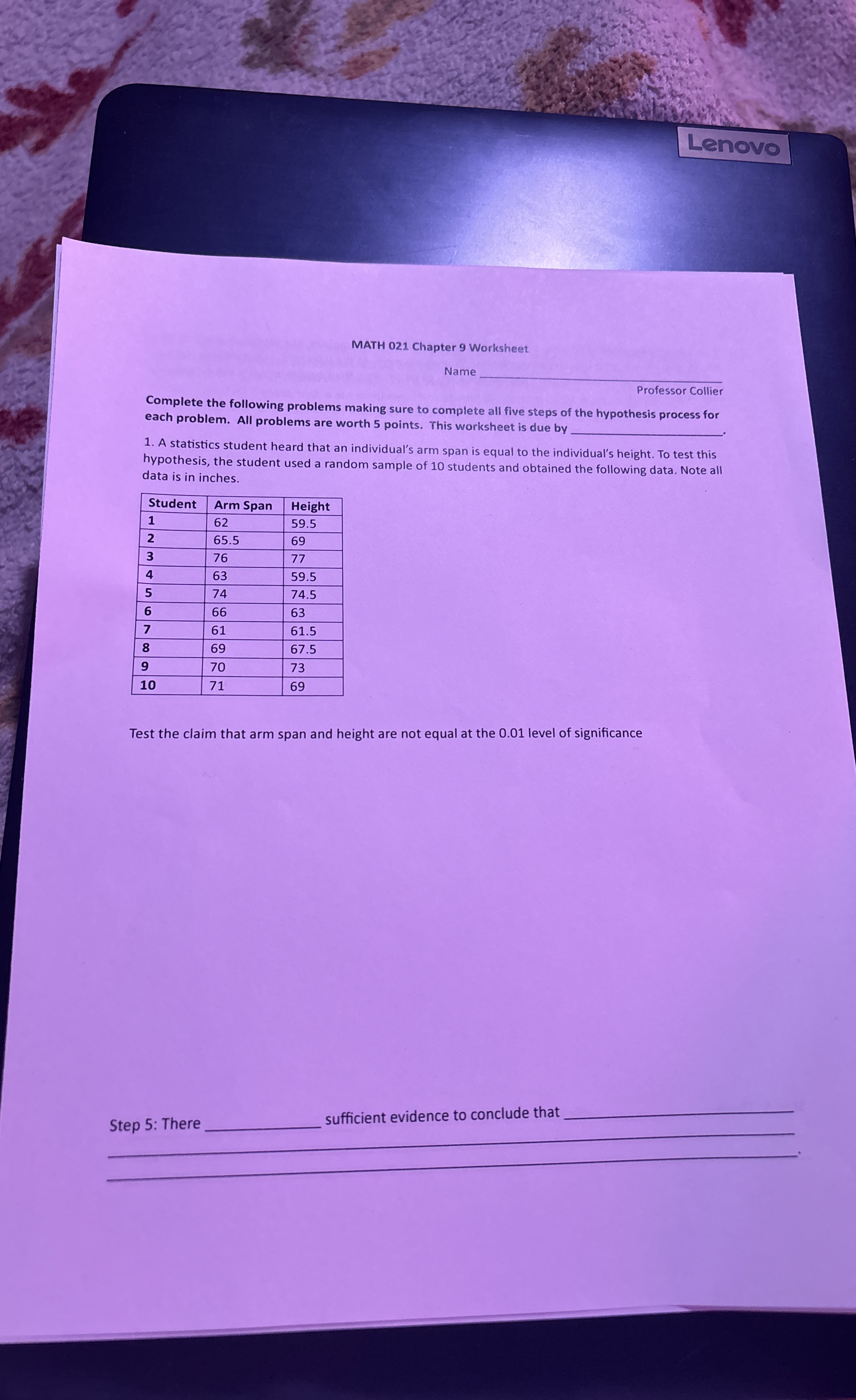 Solved MATH 021 ﻿Chapter 9 ﻿WorksheetName q,Professor | Chegg.com
