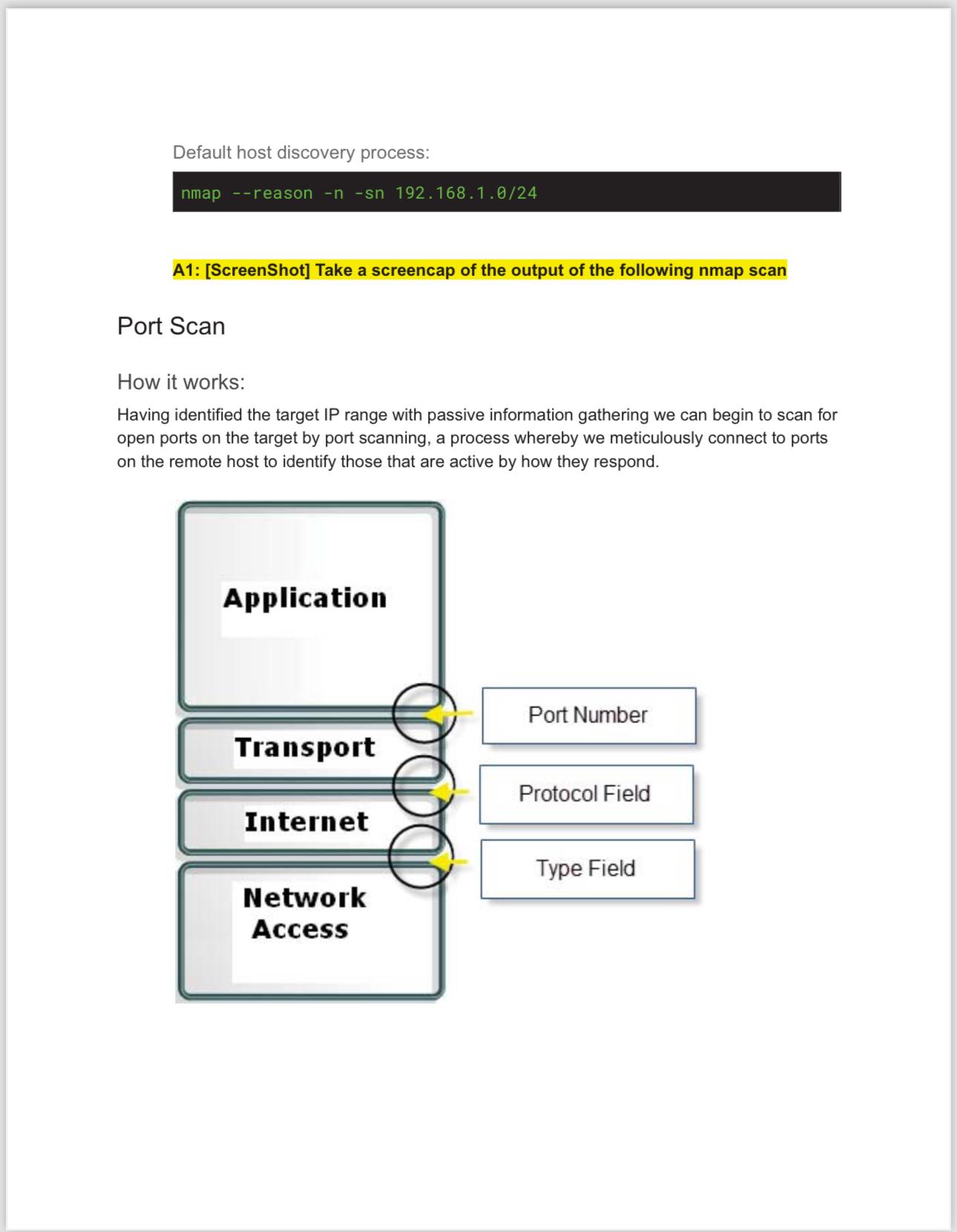 Solved A1: [Screenshot] ﻿Take a screencap of the output of | Chegg.com