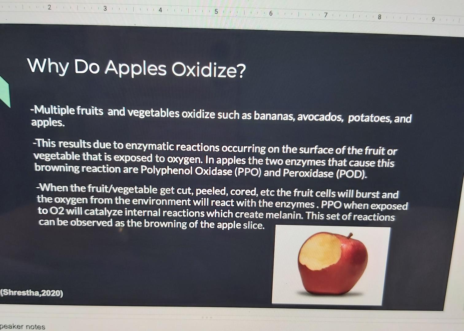 Solved How to stop your apples from browning! Objective | Chegg.com