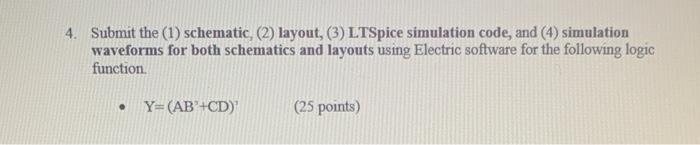 Solved use LTSPICE and use electric software SIMSLTSPICE | Chegg.com