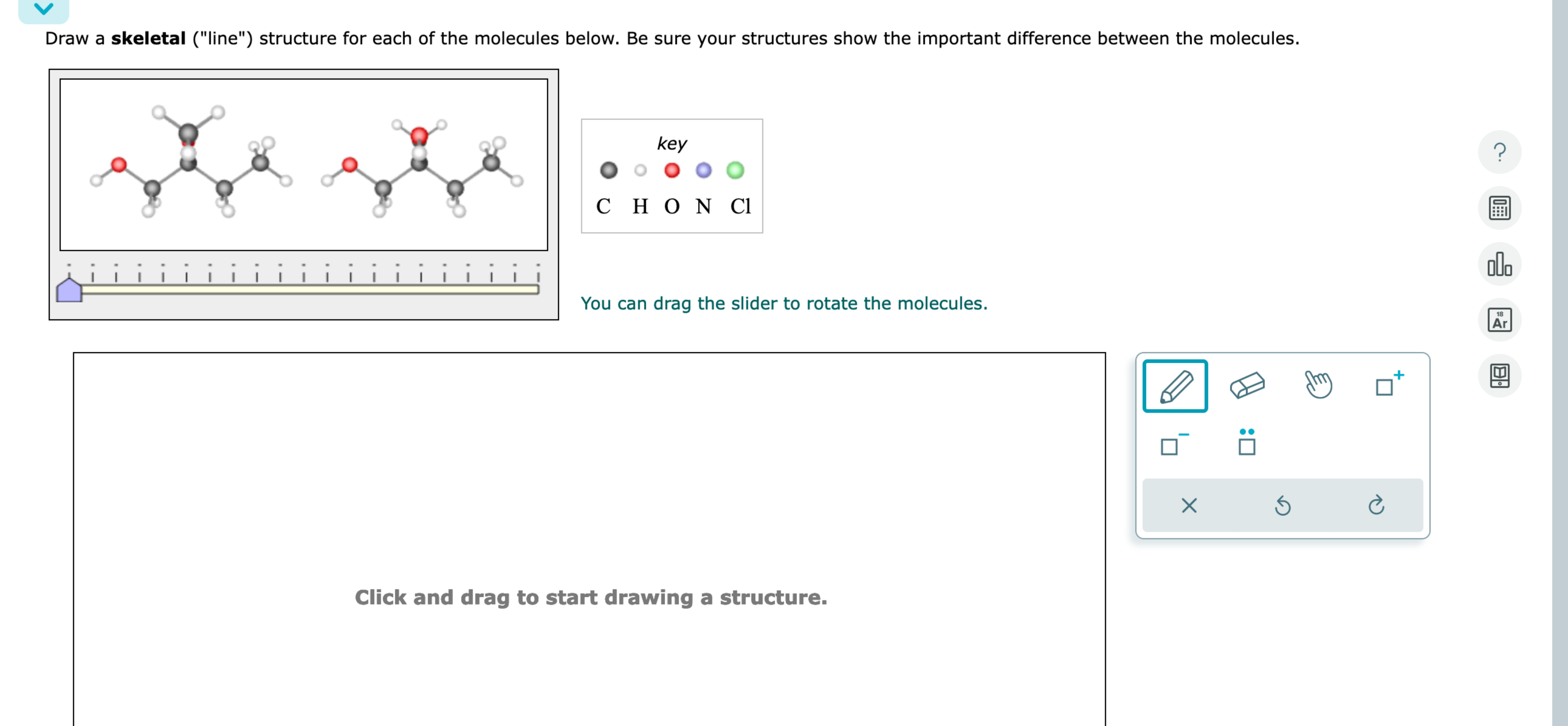 Solved Draw a skeletal ("line") ﻿structure for each of the | Chegg.com