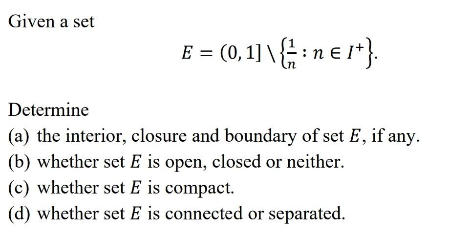Solved I +means positive integers, it can be represented | Chegg.com