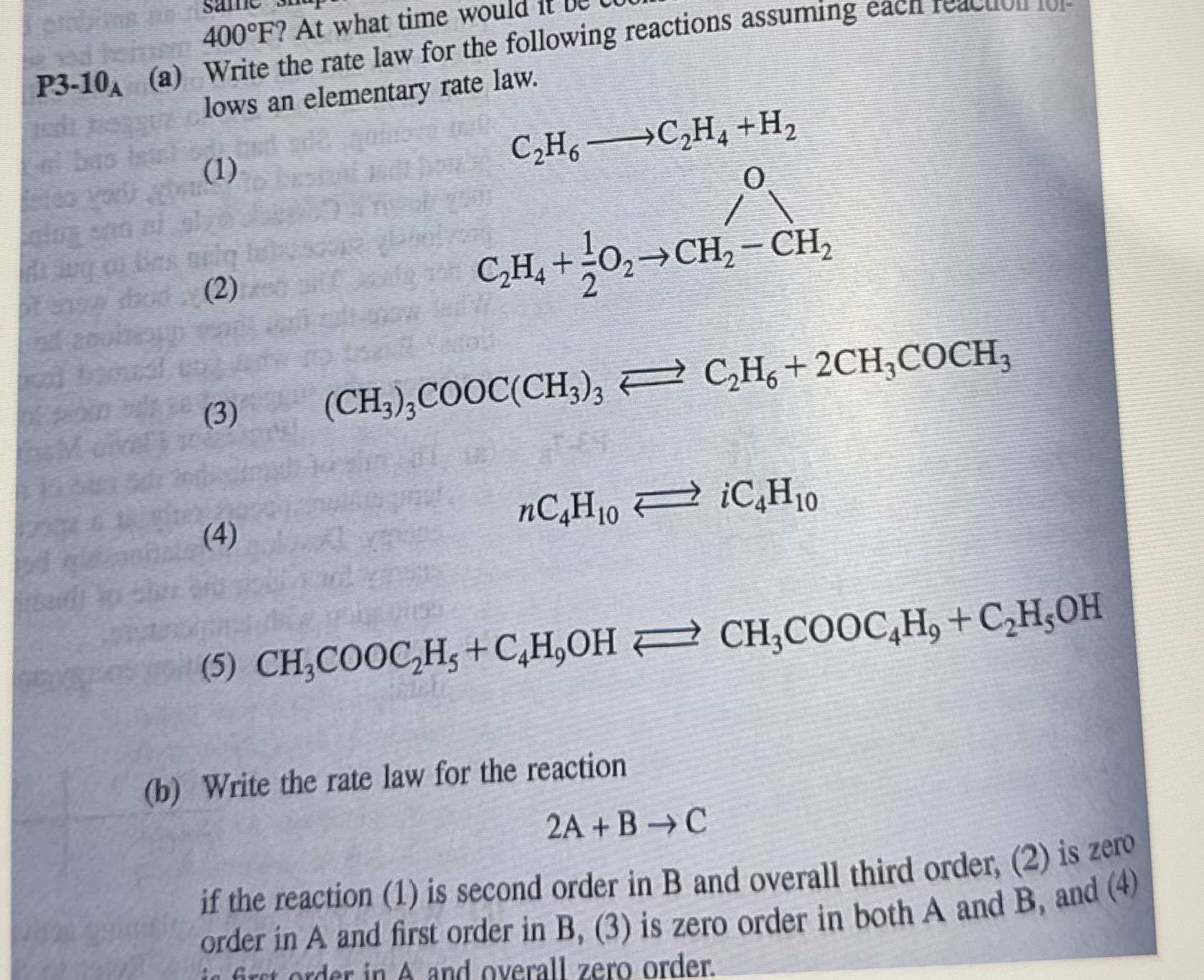 400°F ? ﻿At what time would itP3-10 AA (a) ﻿Write | Chegg.com