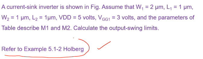 Solved A current-sink ﻿inverter is ﻿shown in ﻿Fig. Assume | Chegg.com