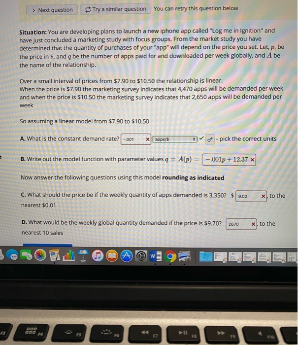 Solved > Next question Try a similar question You can retry | Chegg.com