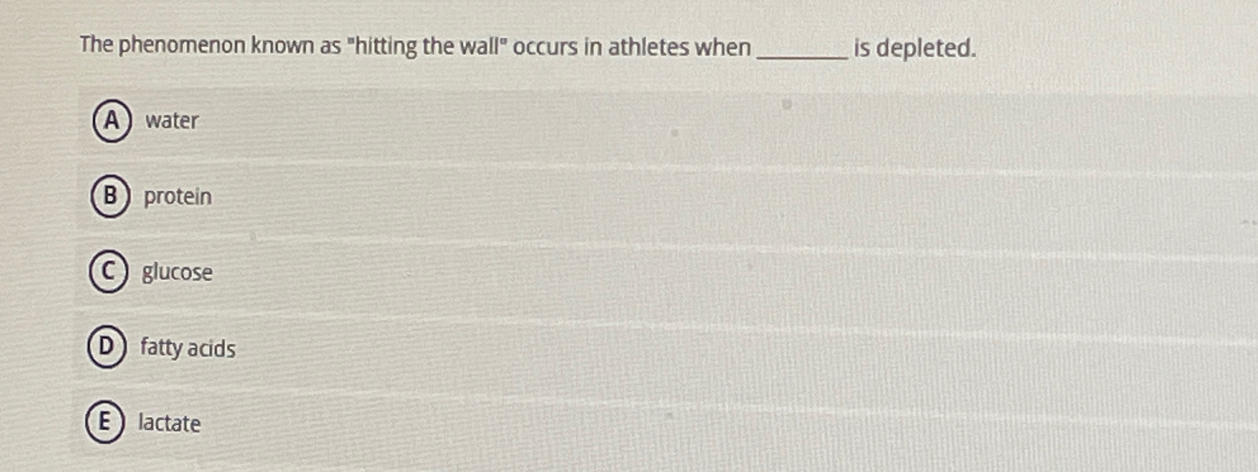 Solved The phenomenon known as "hilting the wall" occurs in | Chegg.com