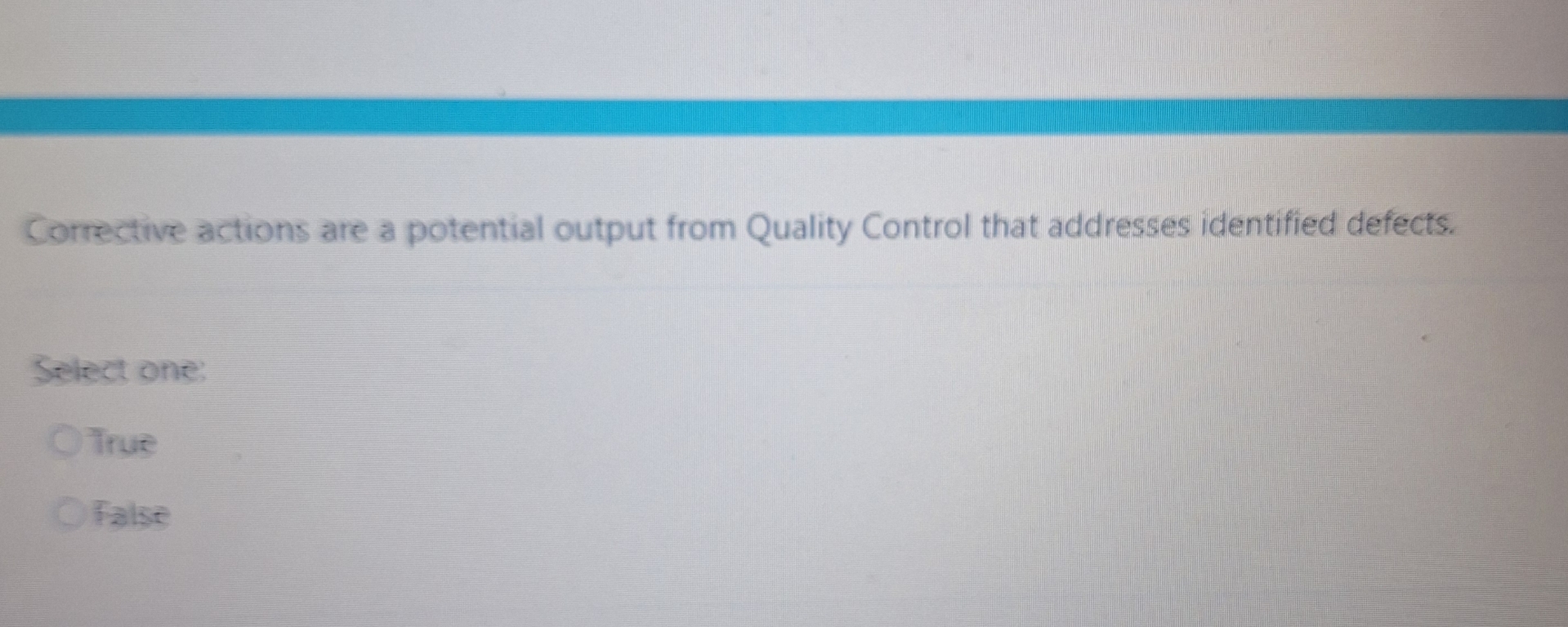 Solved Corrective actions are a potential output from | Chegg.com