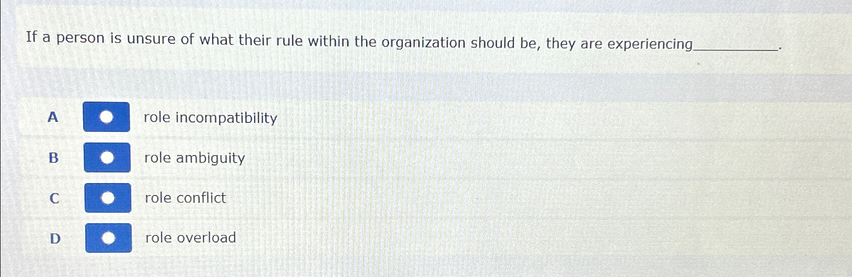 Solved If a person is unsure of what their rule within the | Chegg.com