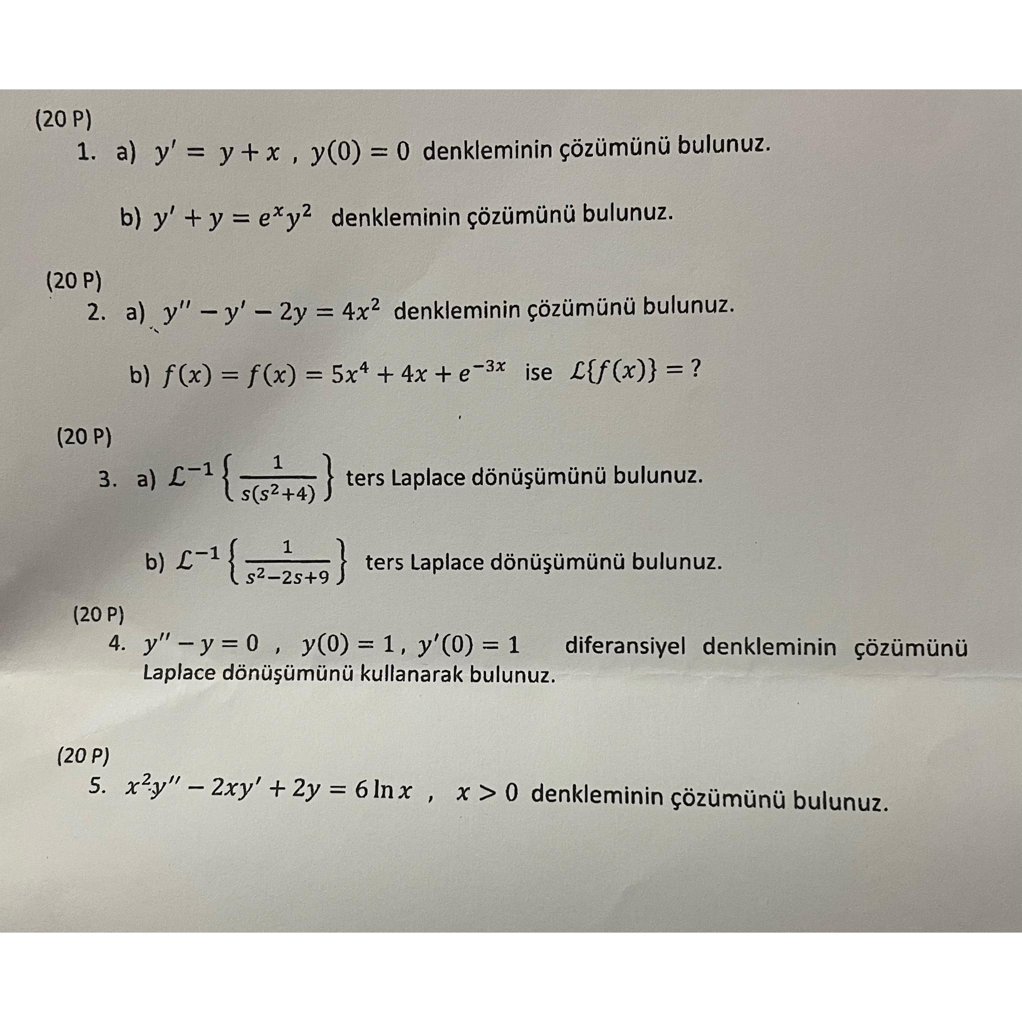 Solved Can i get solution of these questions step by step? | Chegg.com