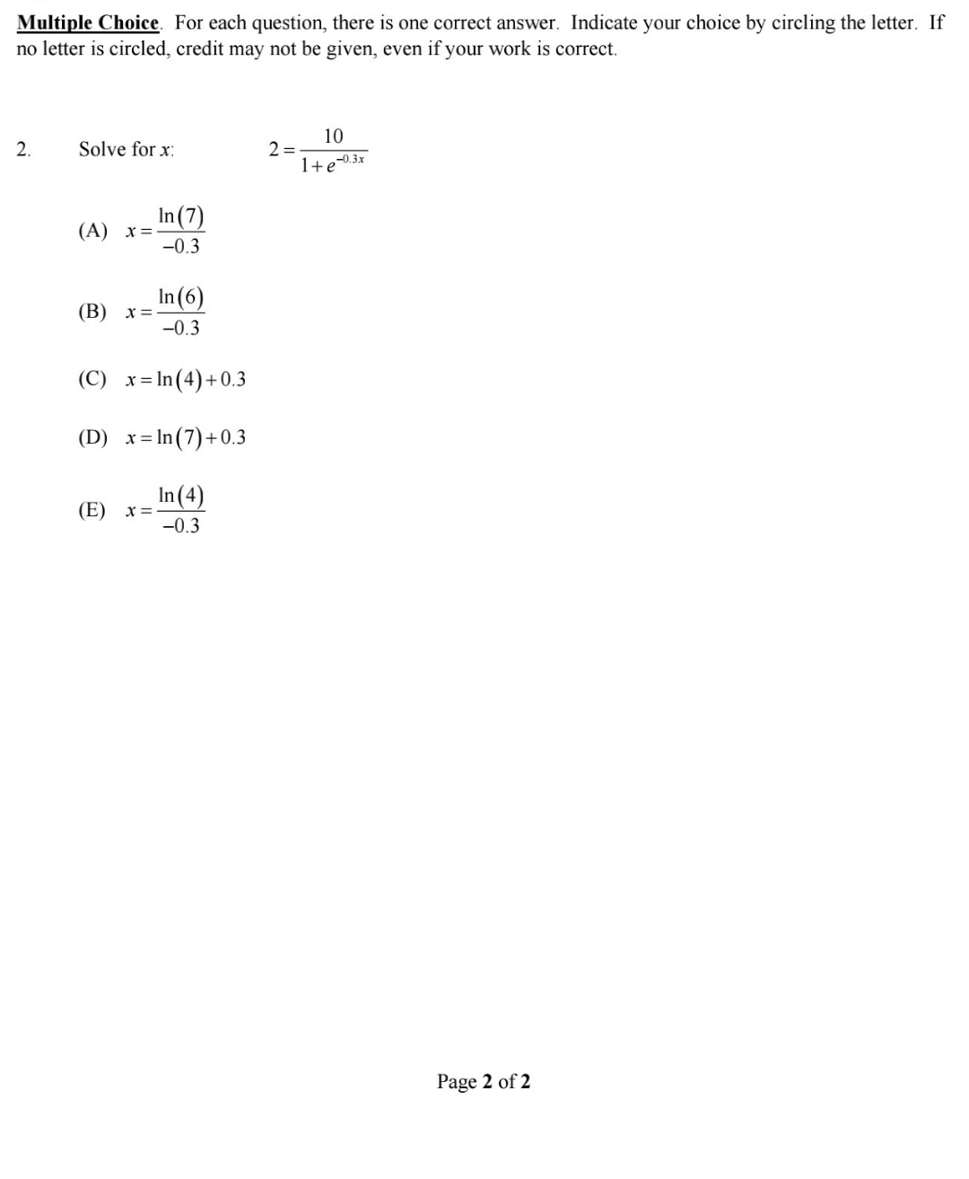 Solved Multiple Choice. For each question, there is one | Chegg.com