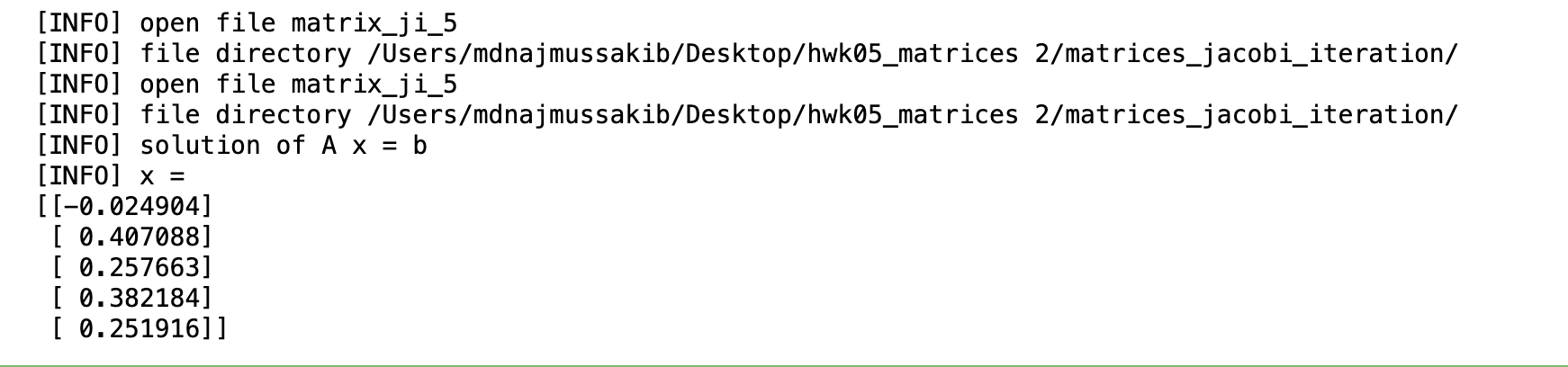 Solved Iterative Methods:Your assignment is to develop a | Chegg.com