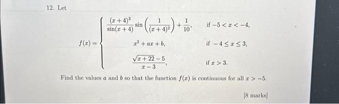 Solved 12 Let
