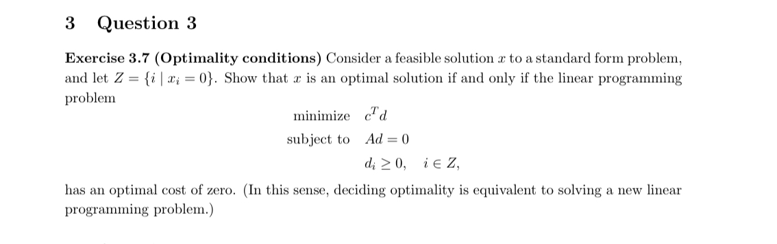 Solved Can you solve this for me3 ﻿Question 3Exercise | Chegg.com