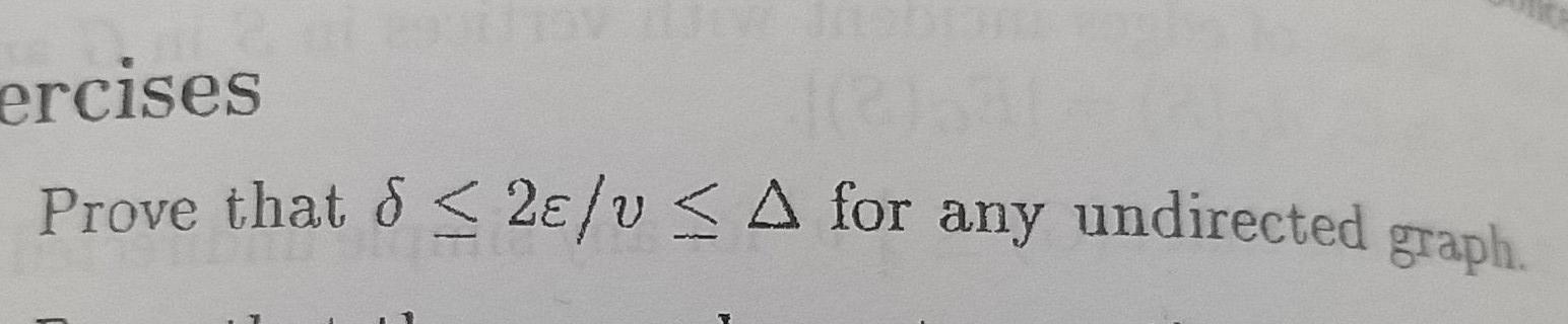 Solved ercises Prove that 8
