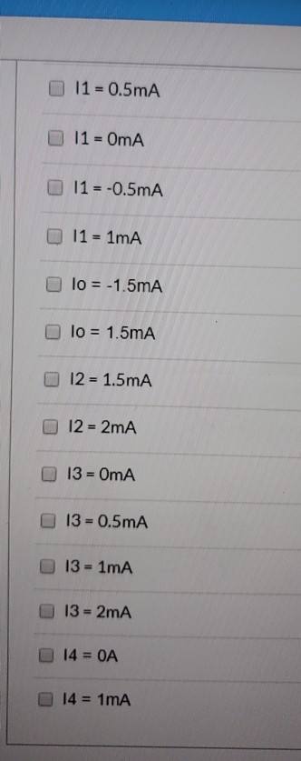Solved Calculate Vo, V1, V2, 11, 12, 13, 14, and lo from the | Chegg.com