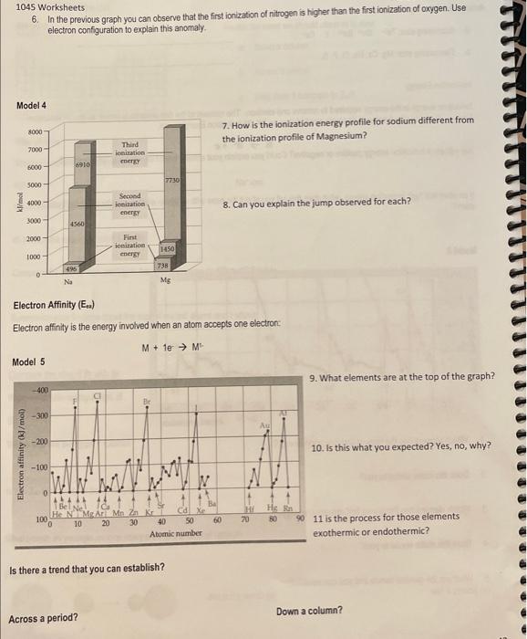 Solved Arrange the following in order of a. Increasing size: | Chegg.com