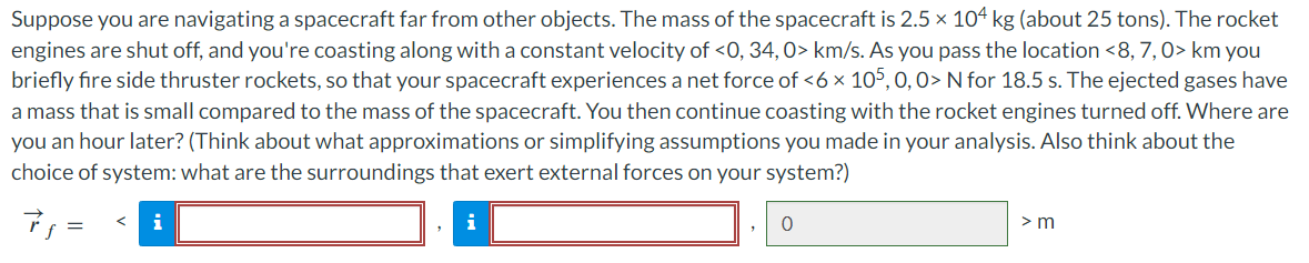 Solved Suppose you are navigating a spacecraft far from | Chegg.com