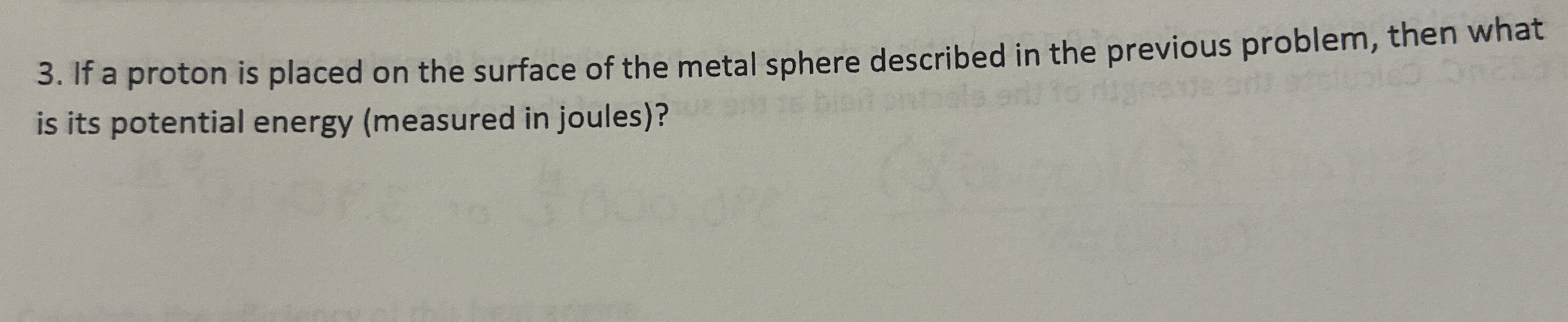 Solved If a proton is placed on the surface of the metal | Chegg.com